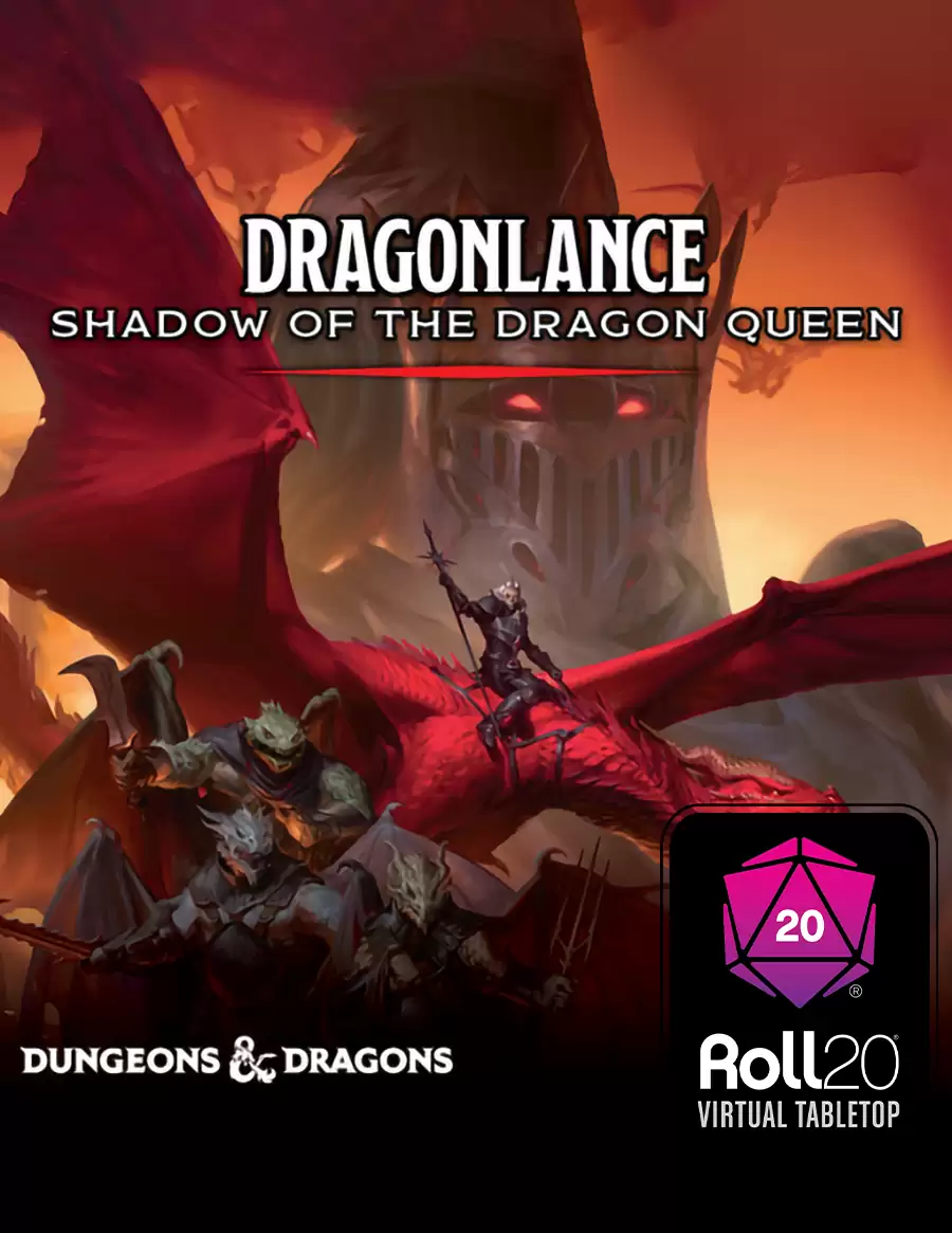 Dragonlance Shadow of the Dragon Queen | Roll20 VTT - Wizards of the Coast | Dragonlance | D&D ...
