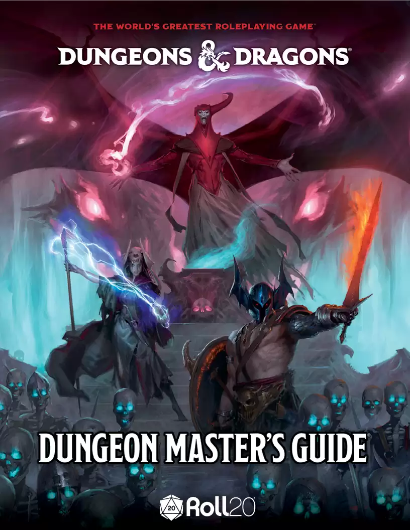 D&D Dungeon Masters Guide 2024 | Roll20 - Wizards of the Coast | D&D 5th Edition | DriveThruRPG
