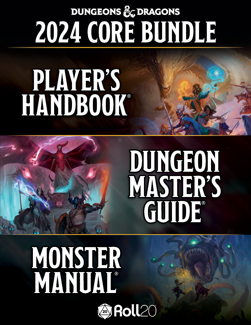 D&D 2024 CORE | Roll20 [BUNDLE] - Wizards of the Coast | D&D 5th Edition | DriveThruRPG