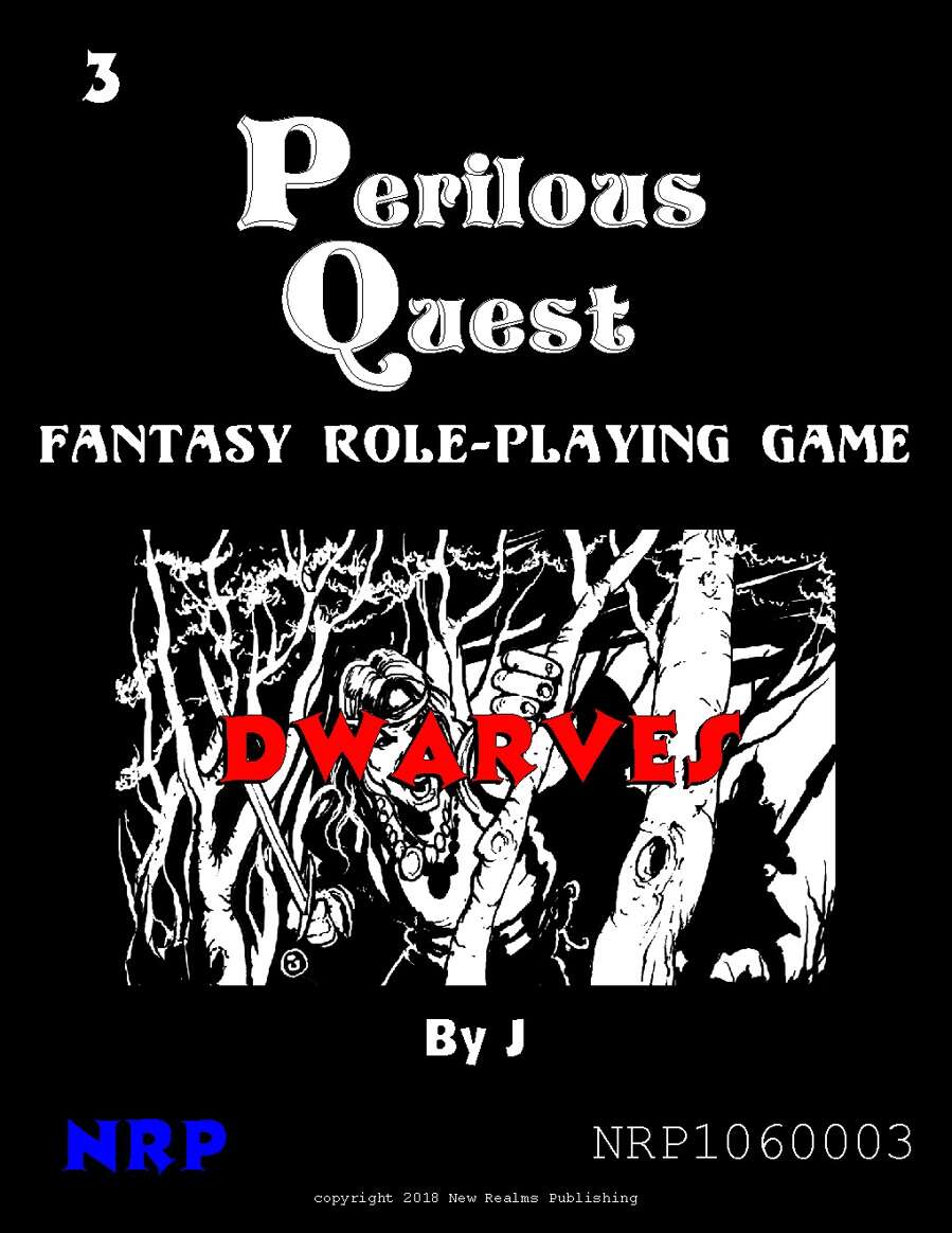 Perilous Quest: Dwarves - New Realms Publishing | Perilous Quest | DriveThruRPG