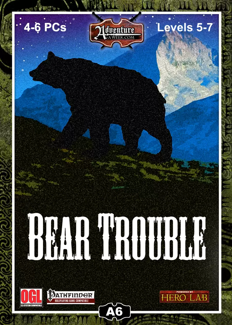 A06: Bear Trouble - AAW Games | A-SERIES | DriveThruRPG