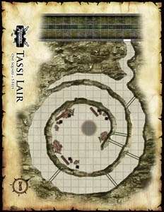 VTT Maps: Tassi Lair - AAW Games | DriveThruRPG