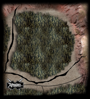 VTT Maps: Overland (Forest) - AAW Games | DriveThruRPG
