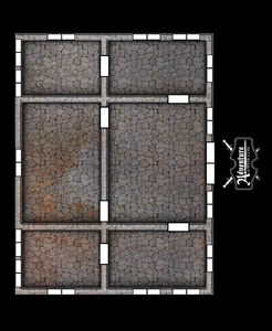 VTT Maps: City House 1 (Ground Floor) - AAW Games | DriveThruRPG
