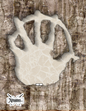 VTT Maps: Strangely Shaped Cave - AAW Games | DriveThruRPG