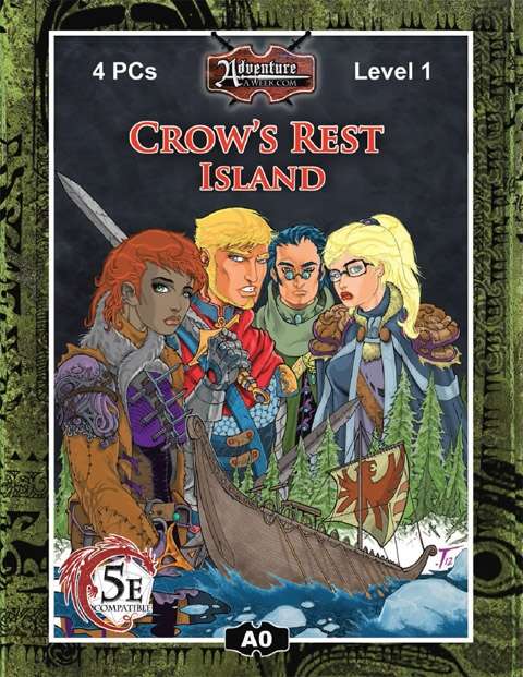 (5E) A00: Crow's Rest Island - AAW Games | A-SERIES | 5th Edition ...
