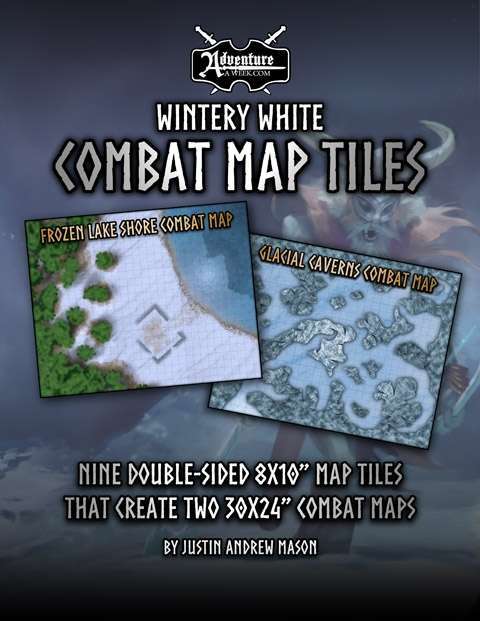 Wintery White: Combat Map Tiles - AAW Games | Into the Wintery Gale ...
