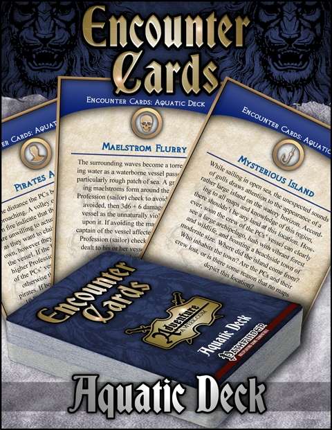 Encounter Cards: Aquatic Deck - AAW Games | Supplements & Accessories ...
