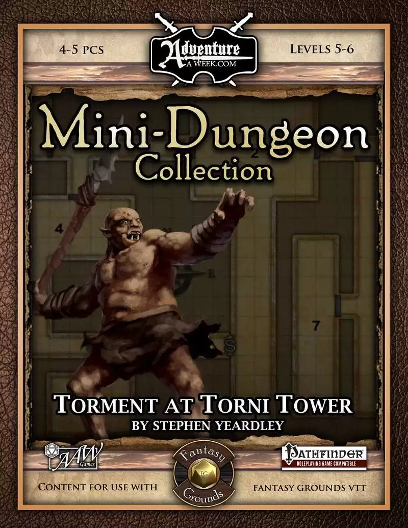 Mini-Dungeon #015: Torment at Torni Tower (Fantasy Grounds) - AAW Games ...