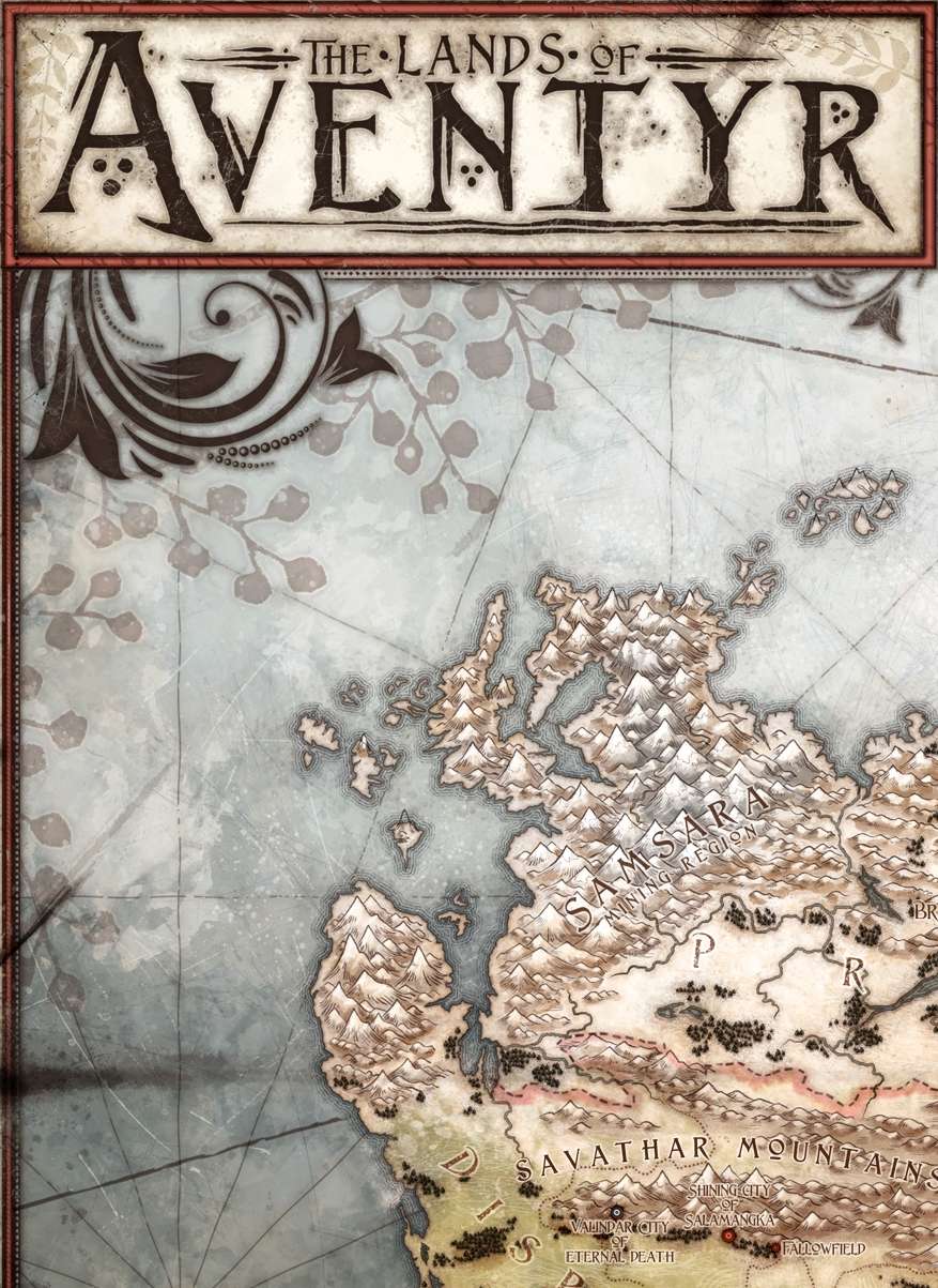 Aventyr Campaign Setting Map - AAW Games | A-SERIES | AAWBlog Presents ...
