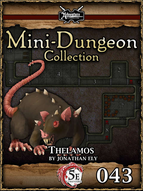 5E Mini-Dungeon #043: Thelamos - AAW Games | 5th Edition | 5E Mini ...