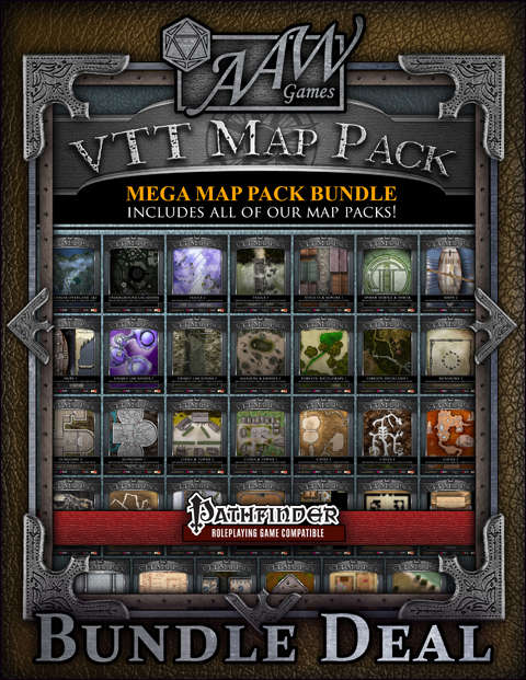 ULTIMATE MAP PACK (all our maps) [BUNDLE] - AAW Games | VTT Map Packs ...
