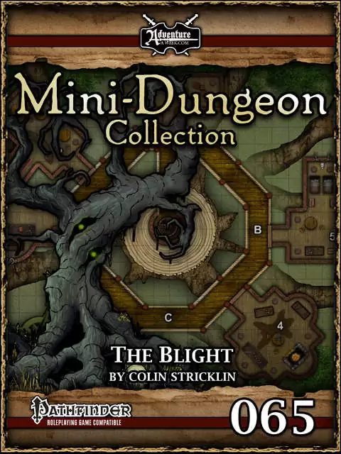 Mini-Dungeon #065: The Blight - AAW Games | PF Mini-Dungeons | Mini ...