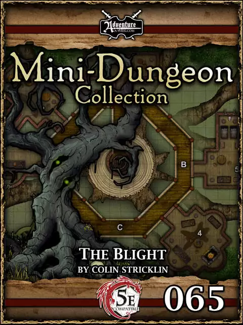 5E Mini-Dungeon #065: The Blight - AAW Games | 5E Mini-Dungeons | Mini ...