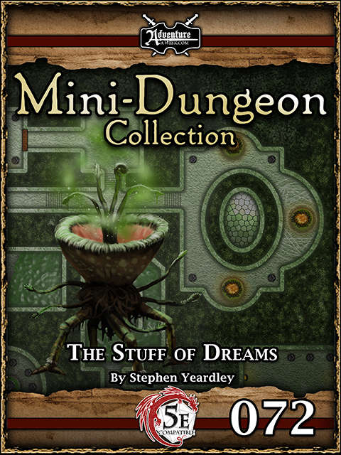 5E Mini-Dungeon #072: The Stuff of Dreams - AAW Games | 5th Edition ...