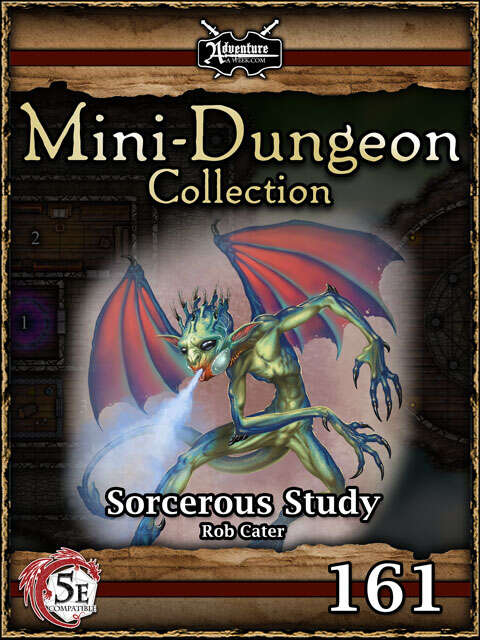 5E Mini-Dungeon #161: Sorcerous Study - AAW Games | 5th Edition | 5E ...
