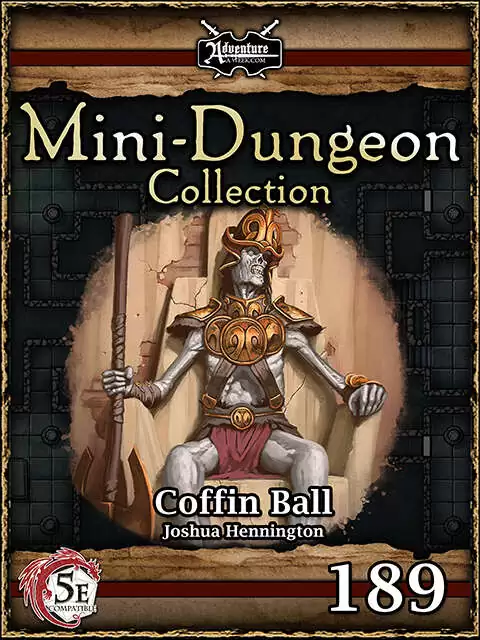 5E Mini-Dungeon #189: Coffin Ball - AAW Games | 5th Edition | 5E Mini ...