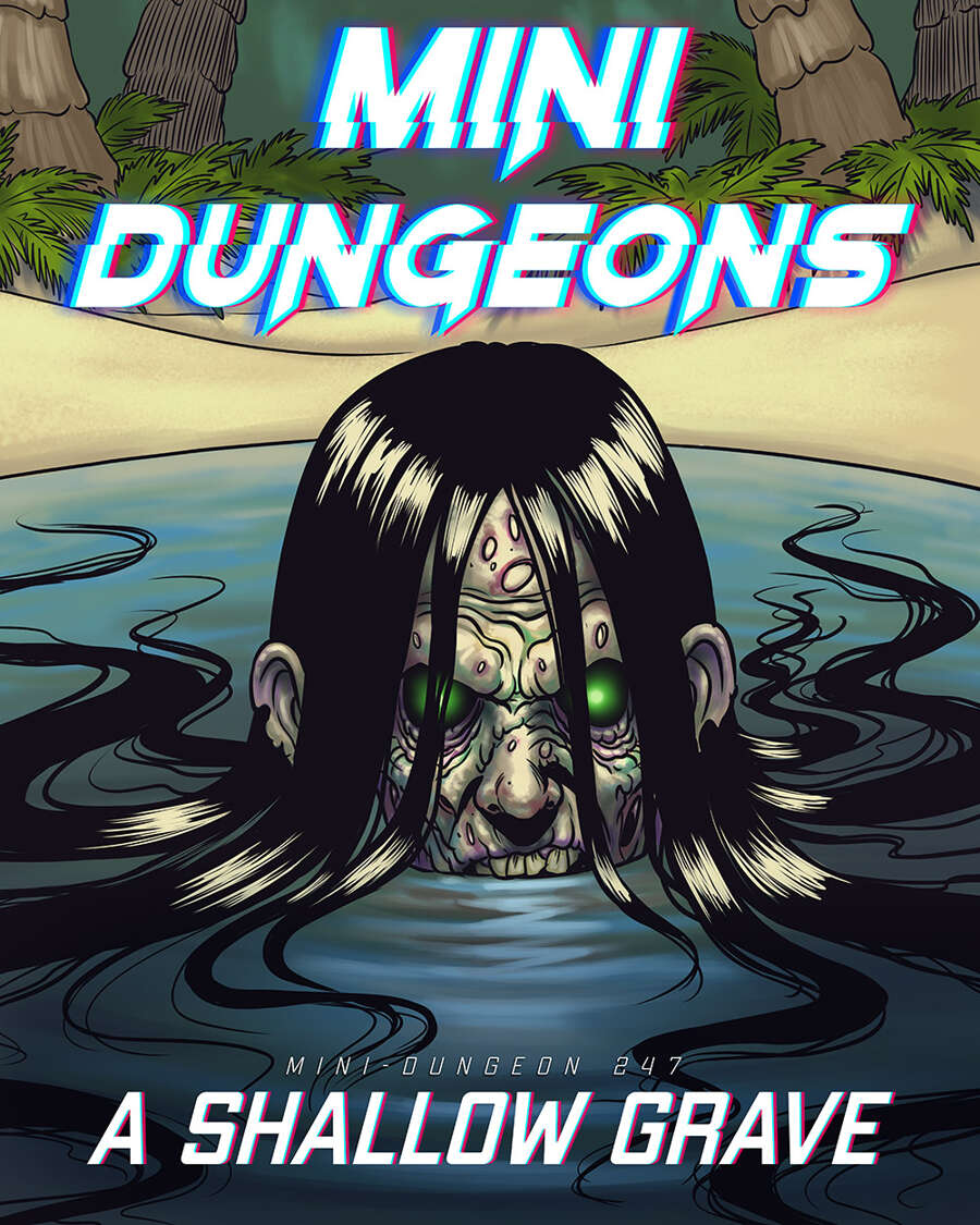 Mini-Dungeons #247: A Shallow Grave - AAW Games | 5th Edition | 5E Mini ...