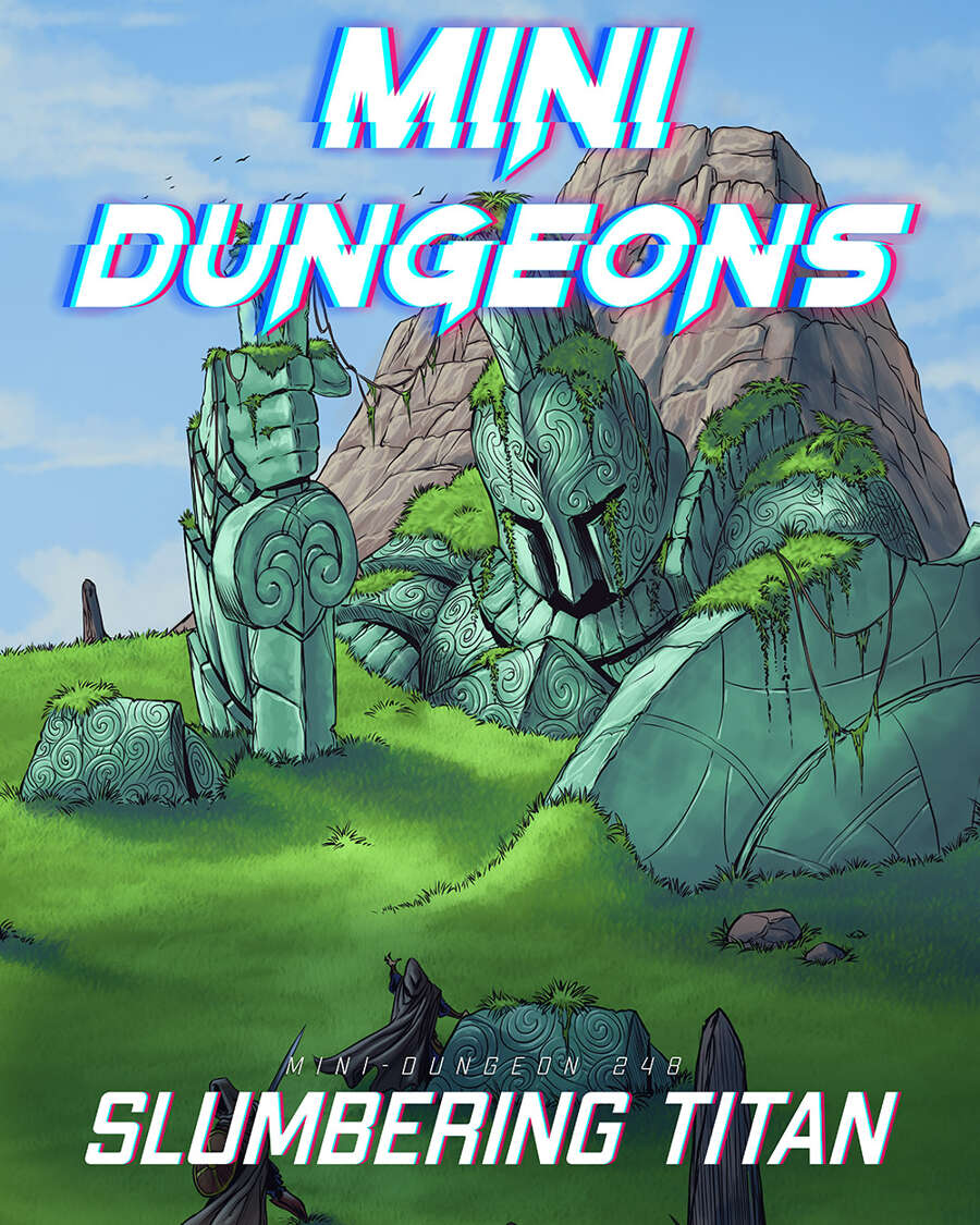 Mini-Dungeons #248: Slumbering Titan - AAW Games | 5th Edition | 5E ...