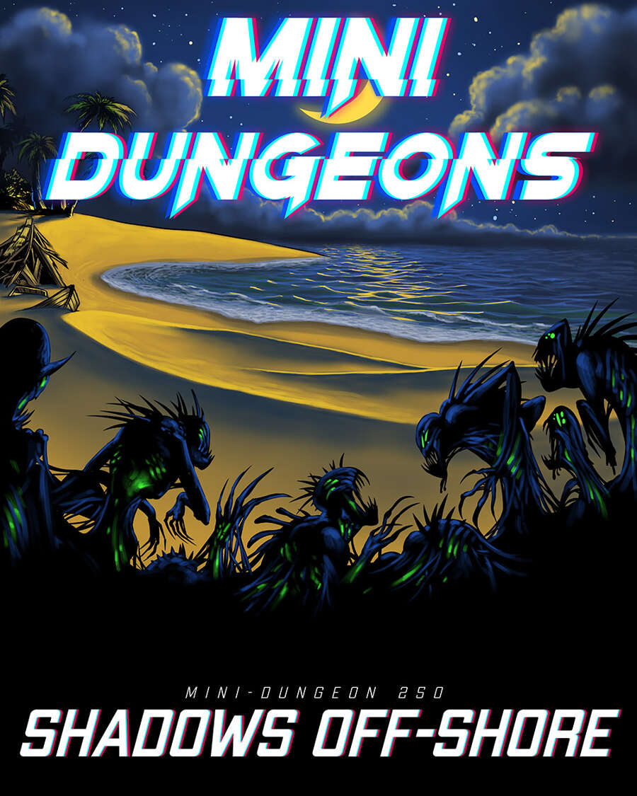 Mini-Dungeons #250: Shadows Off Shore - AAW Games | 5th Edition | 5E ...