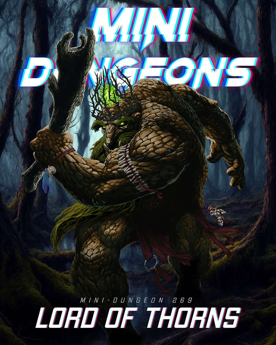 Mini-Dungeons #269: Lord of Thorns - AAW Games | 5th Edition | 5E Mini ...