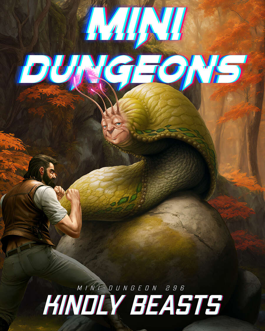 Mini-Dungeons #296: Kindly Beasts - AAW Games | 5th Edition | 5E Mini ...