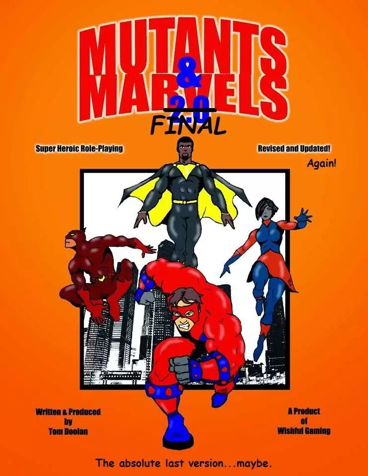 Mutants & Marvels 2.0 - Tom Doolan | DriveThruRPG