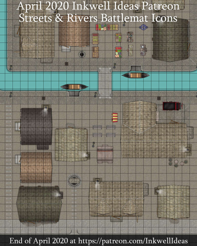 Worldographer Streets and Waterways World/Kingdom, Settlement, and ...