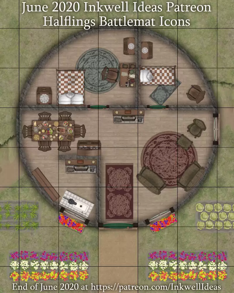 Worldographer Halflings Battlemat, Settlement, and World/Kingdom Map ...