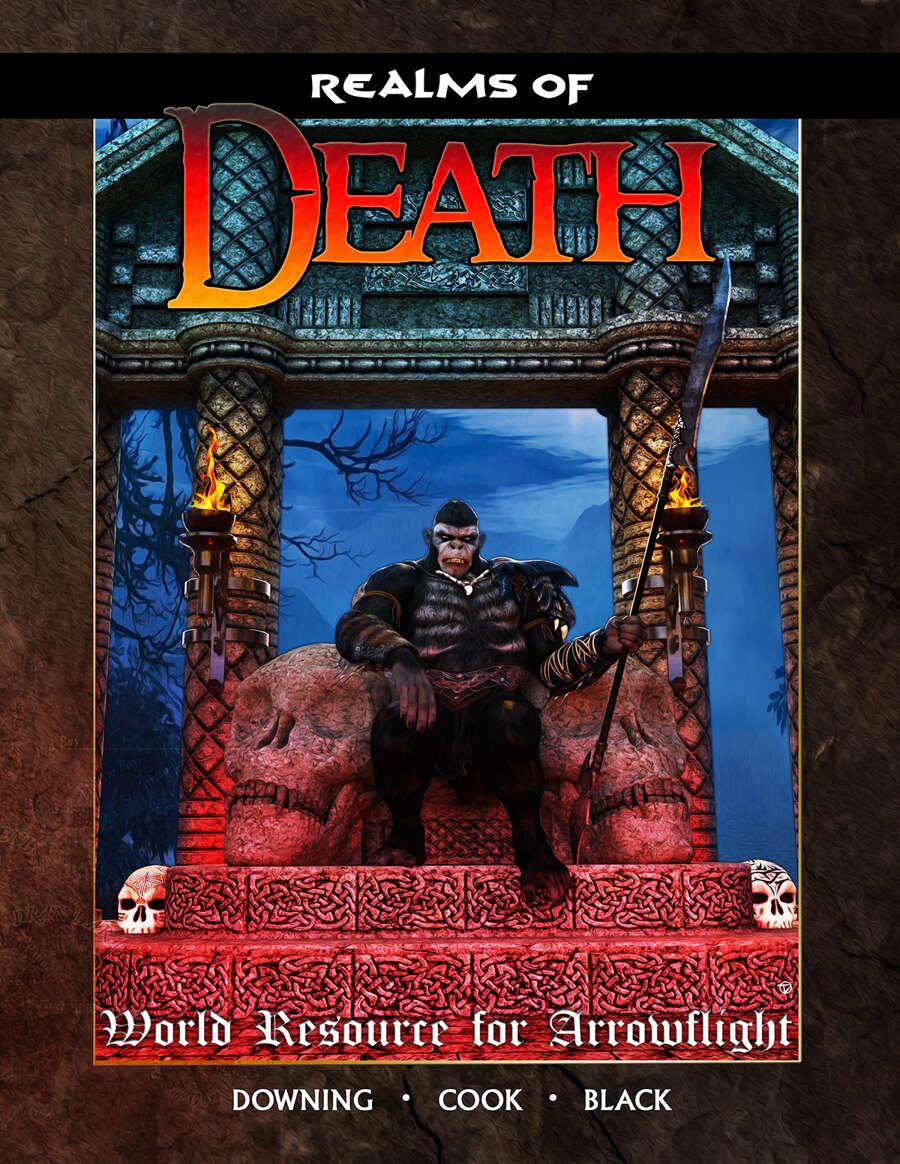 Realms of Death: A World Resource for Arrowflight - Deep7 | DriveThruRPG