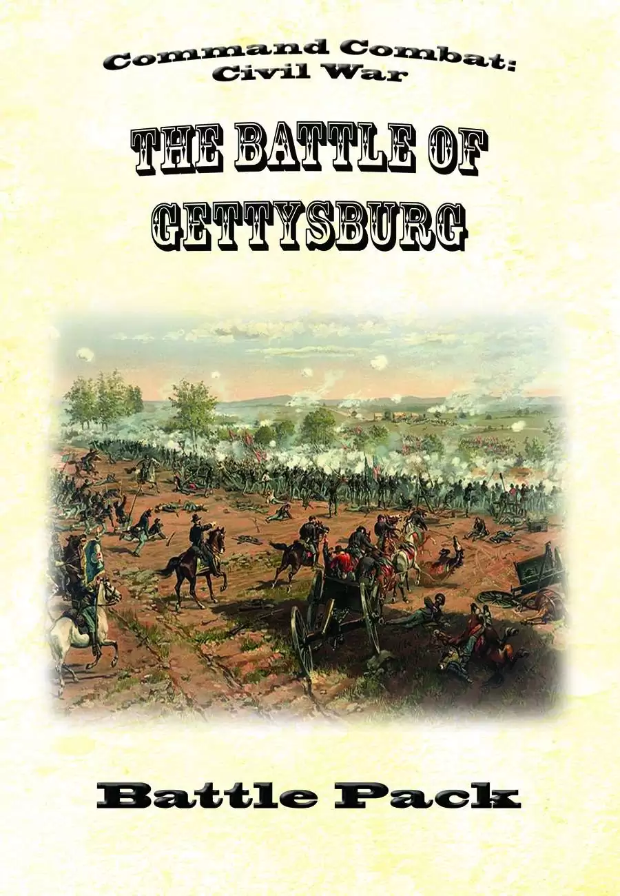 Command Combat: Civil War - The Battle of Gettysburg - Bandwagon Games ...