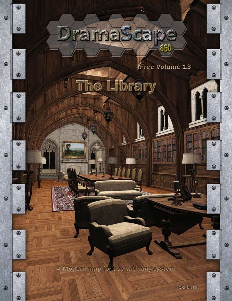 The Library - DramaScape | Modern | DriveThruRPG