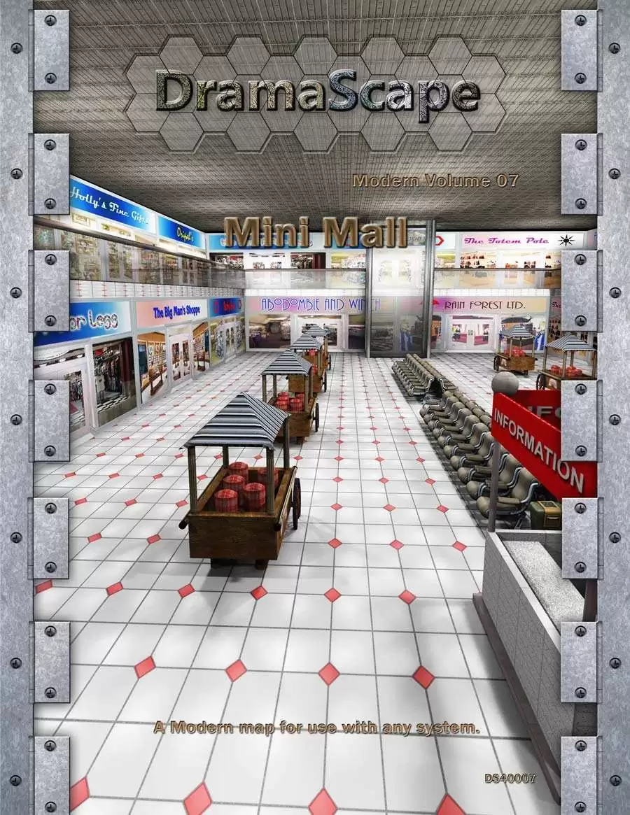 Mini Mall - DramaScape | Modern | DriveThruRPG