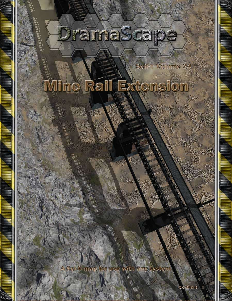 Mine Rail Extension - DramaScape | SciFi | DriveThruRPG