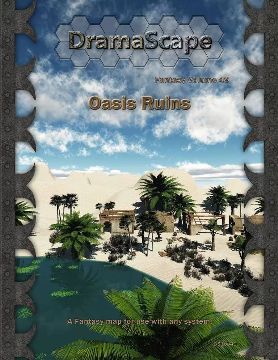 Oasis Ruins - DramaScape | Fantasy | DriveThruRPG