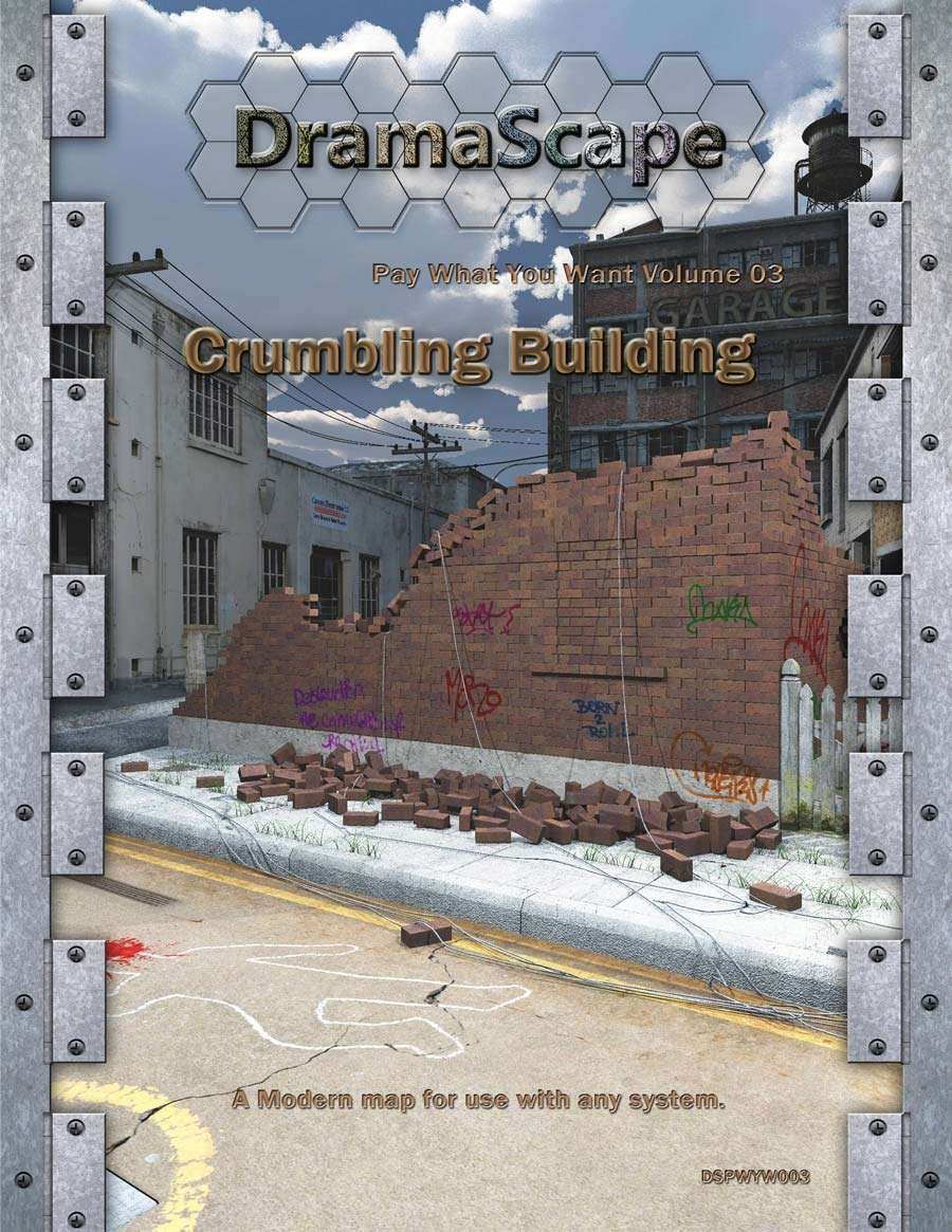 Crumbling Building - DramaScape | Modern | DriveThruRPG