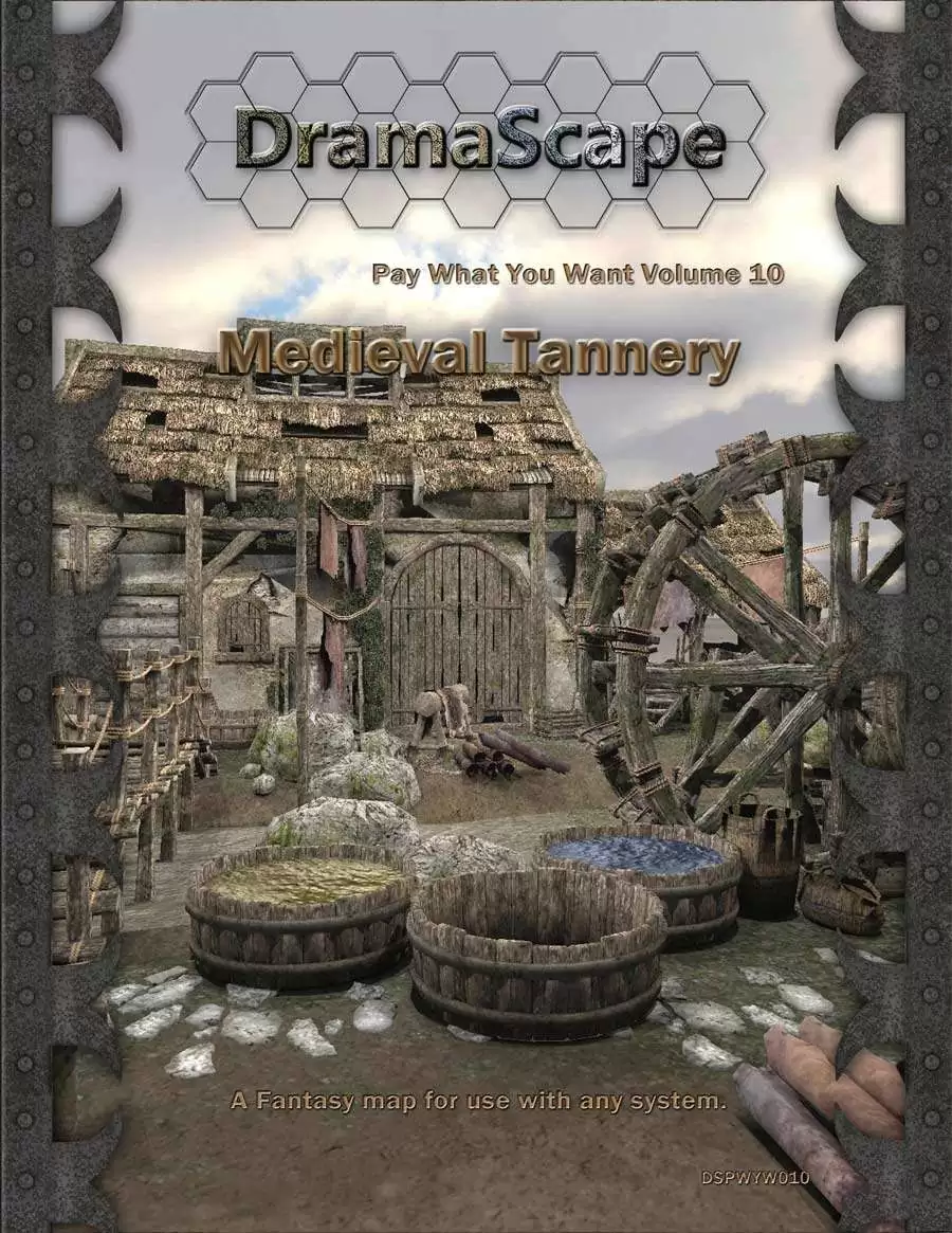 Medieval Tannery - DramaScape | Fantasy | DriveThruRPG