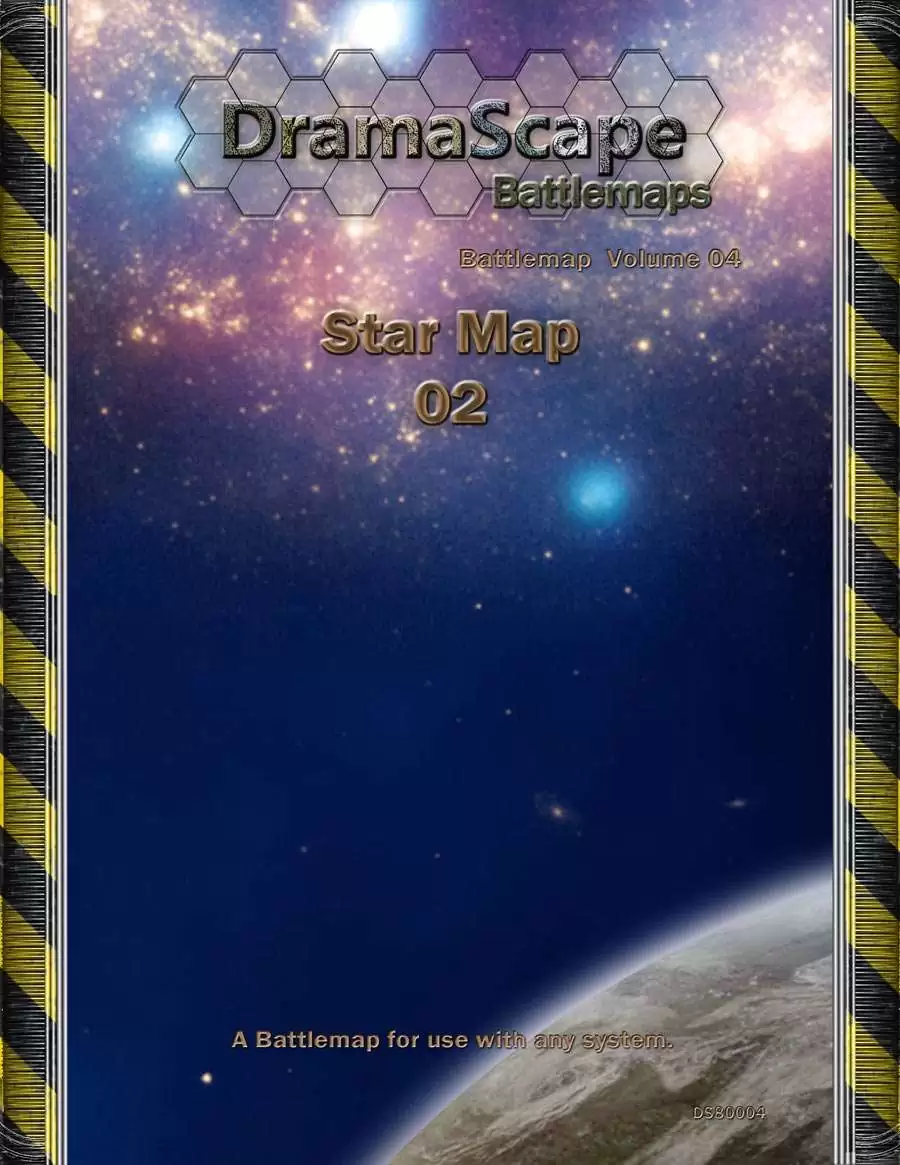Star Map 02 - DramaScape | SciFi | Pre Printed | DriveThruRPG