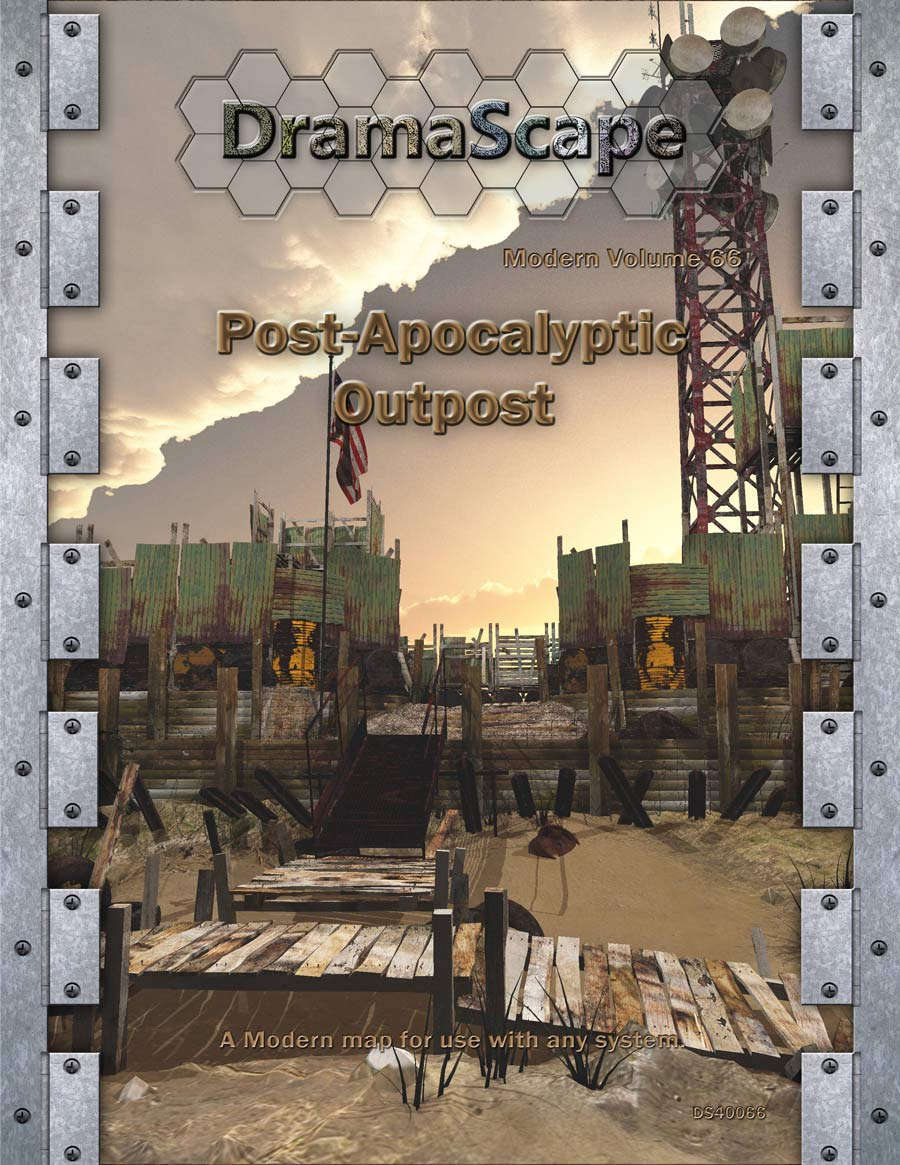 Post-Apocalyptic Outpost - DramaScape | Modern | DriveThruRPG