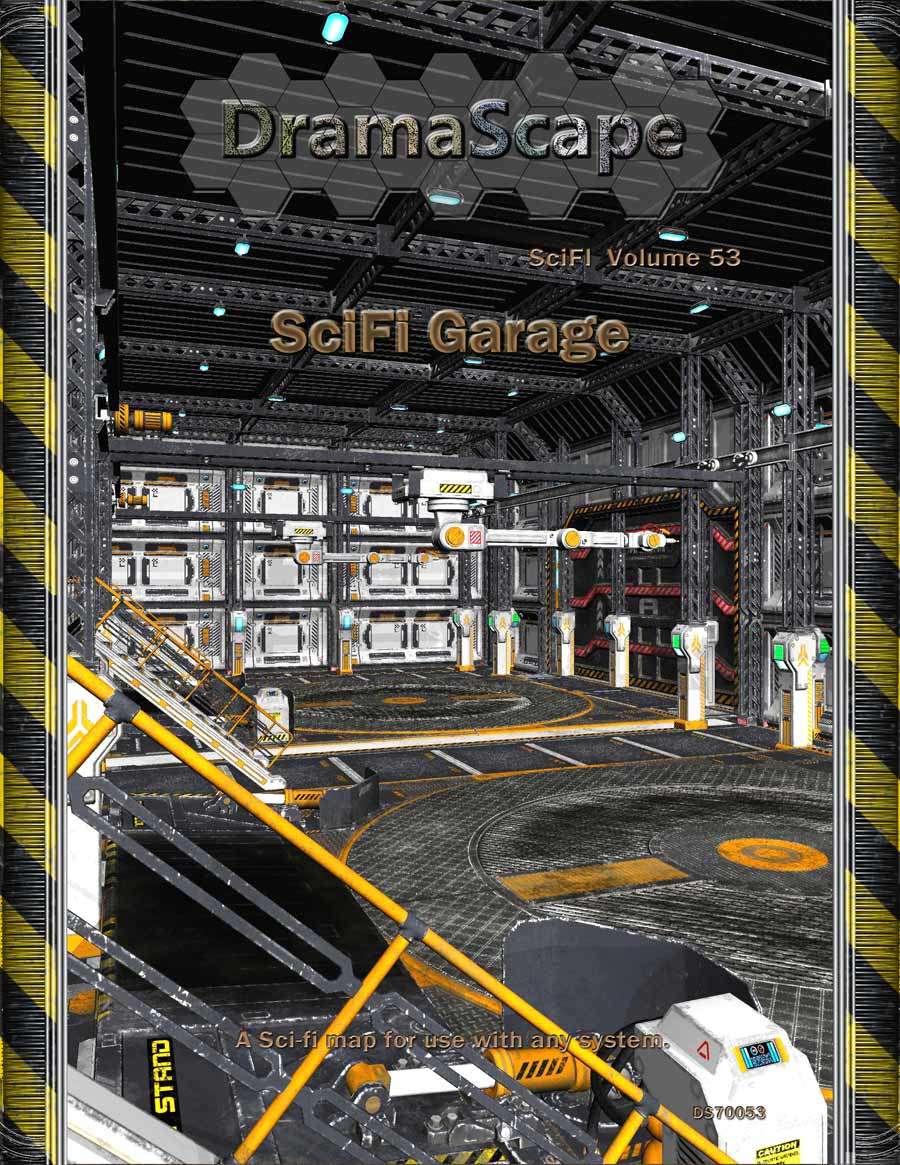 SciFi Garage - DramaScape | SciFi | DriveThruRPG