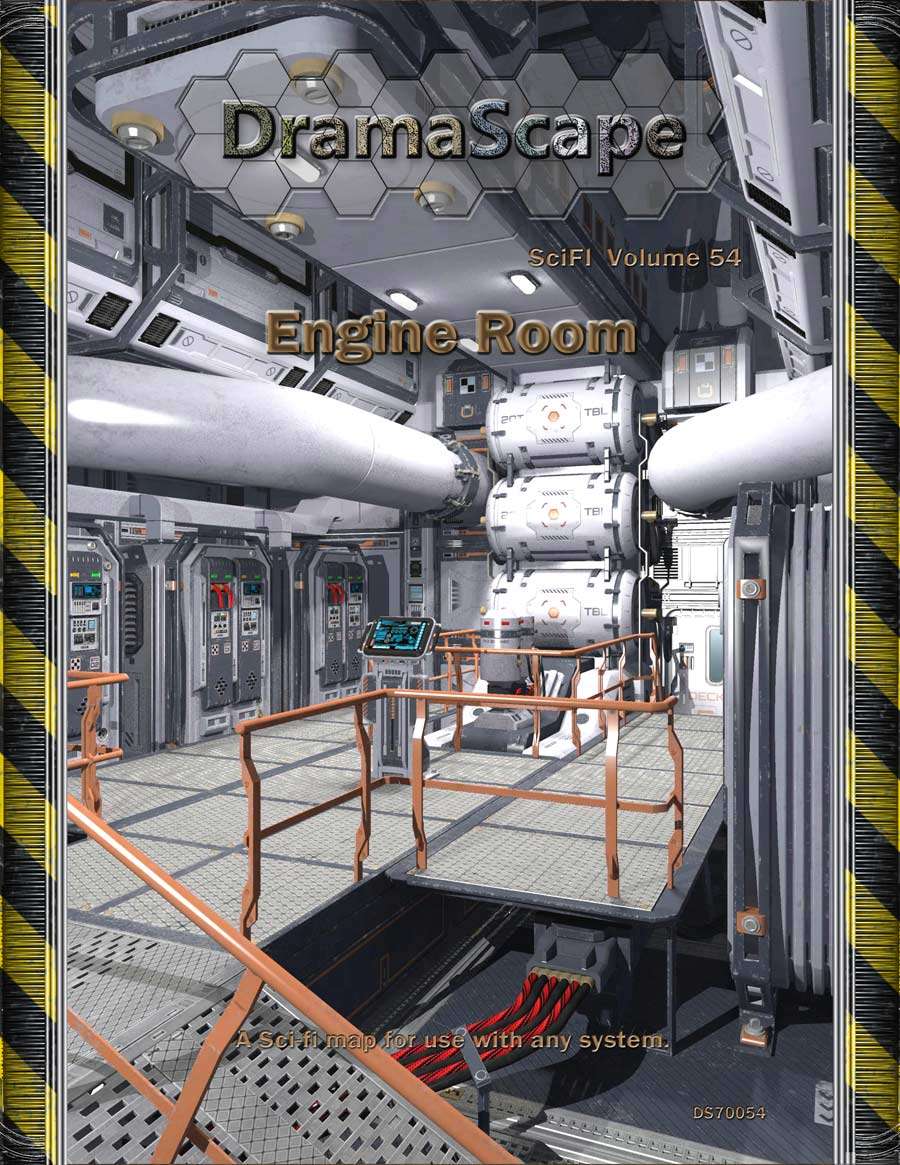Engine Room - DramaScape | SciFi | DriveThruRPG