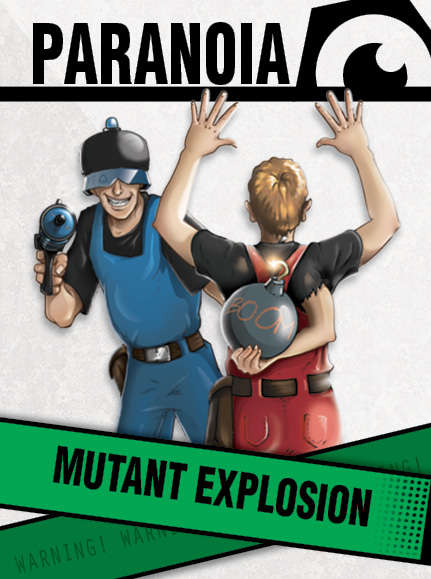 The Mutant Explosion - Mongoose | Classic Paranoia | DriveThruRPG