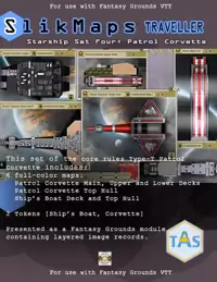 SlikMaps Traveller Mercenary Cruiser for Fantasy Grounds - Mongoose ...