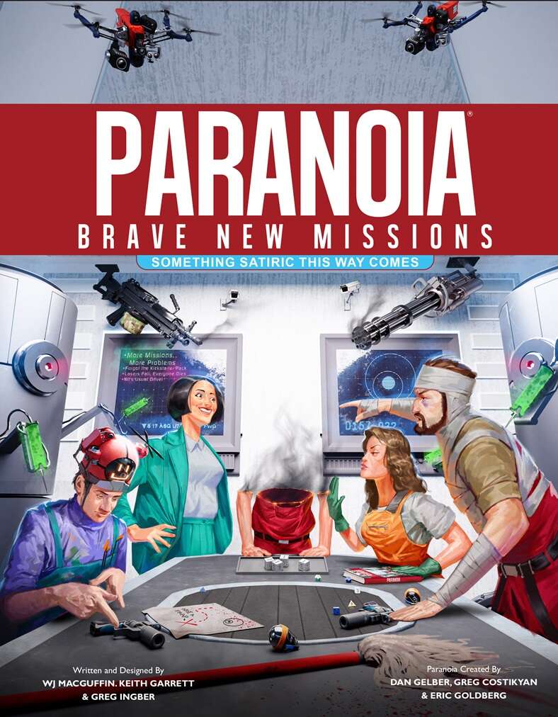 Paranoia Brave New Missions - Mongoose | Paranoia | DriveThruRPG