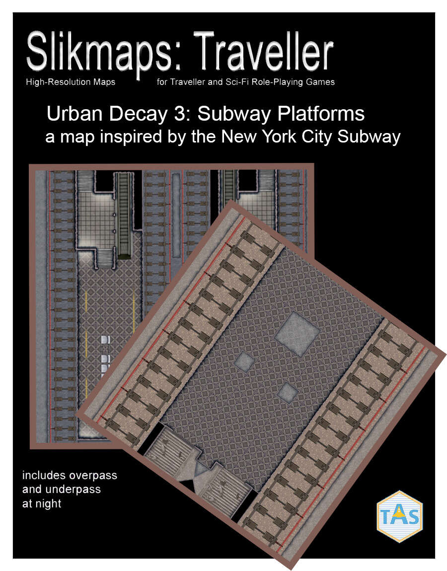 Urban Decay Battlemap #3 Subway - Mongoose | Travellers' Aid Society ...