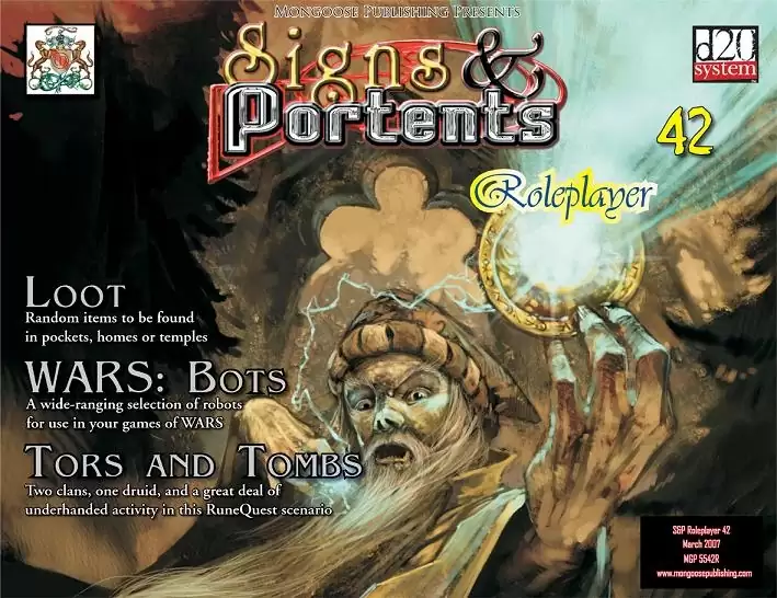 Signs & Portents Roleplayer 42 - Mongoose | DriveThruRPG