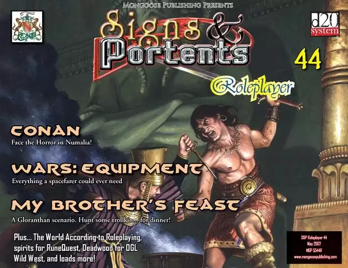Signs & Portents 44 Roleplayer - Mongoose | DriveThruRPG