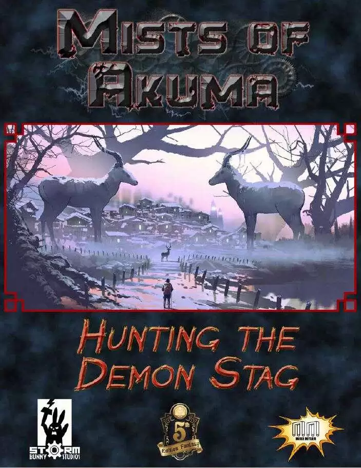 Mists of Akuma: Hunting the Demon Stag - Storm Bunny Studios | DriveThruRPG