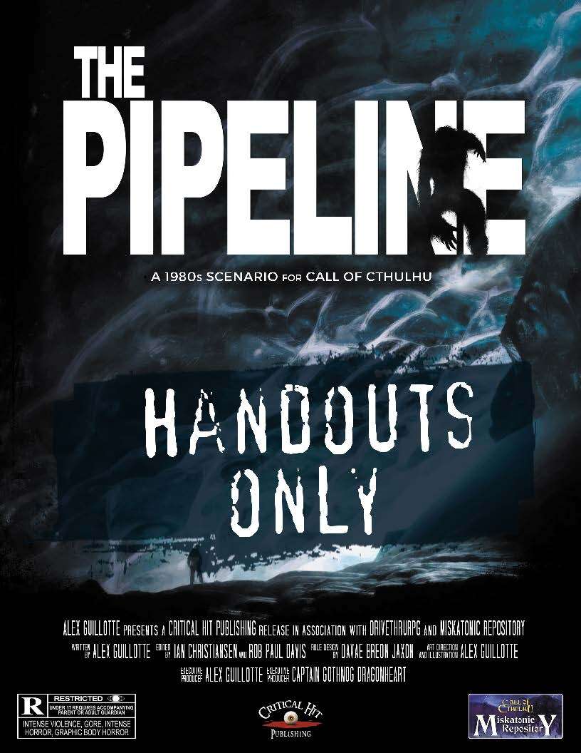 The Pipeline: Book of Handouts - Critical Hit Publishing | DriveThruRPG
