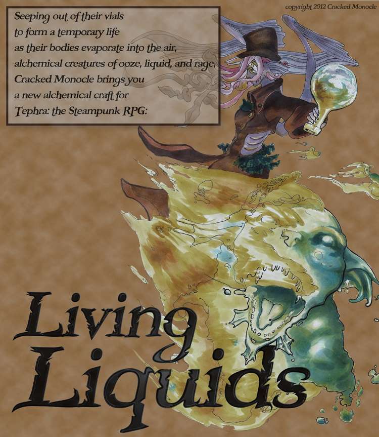 Living Liquids (Tephra Alchemy Expansion) - Parlor | DriveThruRPG